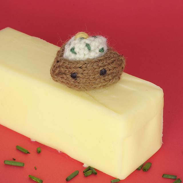 Ravelry: Tiny Baked Potato pattern by Anna Hrachovec