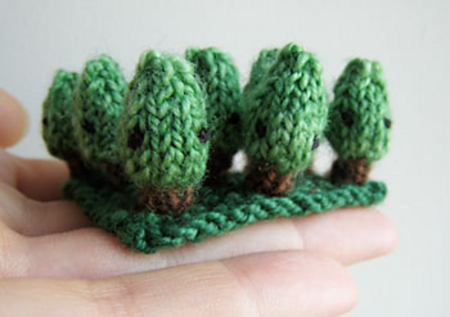 Ravelry: Tiny Forest pattern by Anna Hrachovec