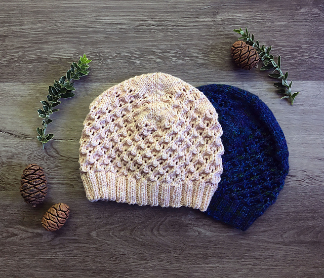 Ravelry: Swiss Alps Lace Hat pattern by NeedleCrafted