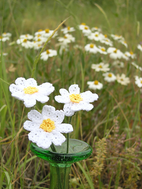 Ravelry: Daisy Flower pattern by Carrie Wolf