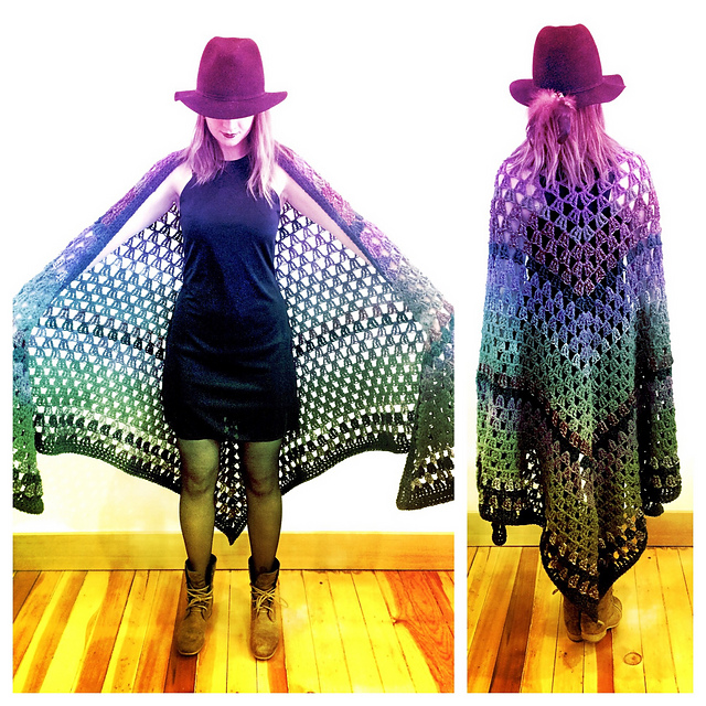 Ravelry: Wanderlust Wrap pattern by Modern Fibre Design