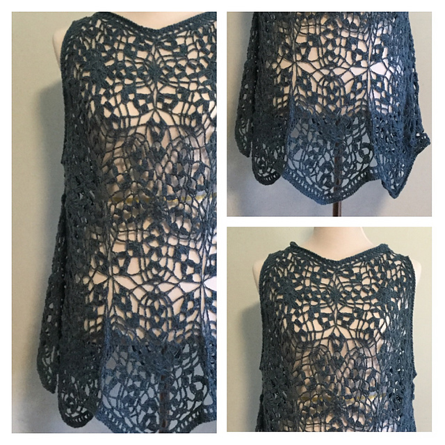 Ravelry: Scalloped Edge Trapeze Tunic Tank Top pattern by Kristen Stein
