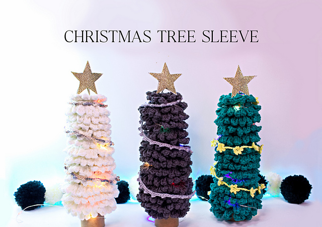 Ravelry: Christmas Tree Sleeve pattern by Ohchives