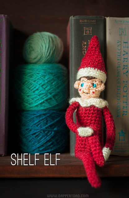 Ravelry: Shelf Elf pattern by Jill Watt
