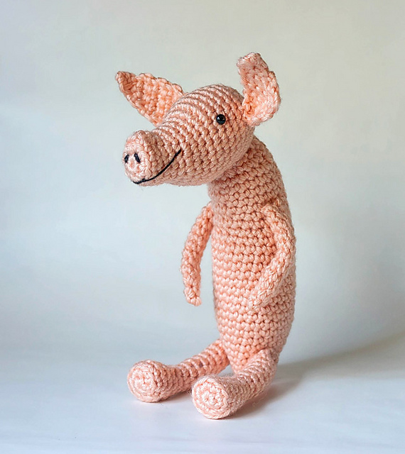 Ravelry: Hamlet the Pig pattern by Jill Watt