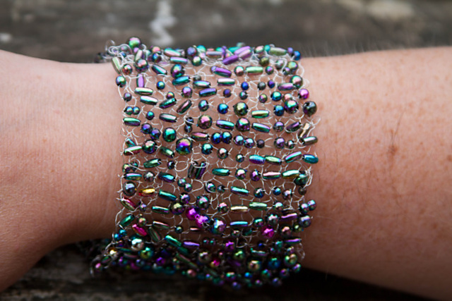 Ravelry: Candy Floss Cuff pattern by Heather Kingsley-Smith