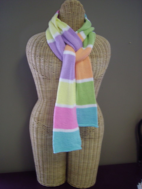 Ravelry: Easter Egg Scarf pattern by Molly Matters