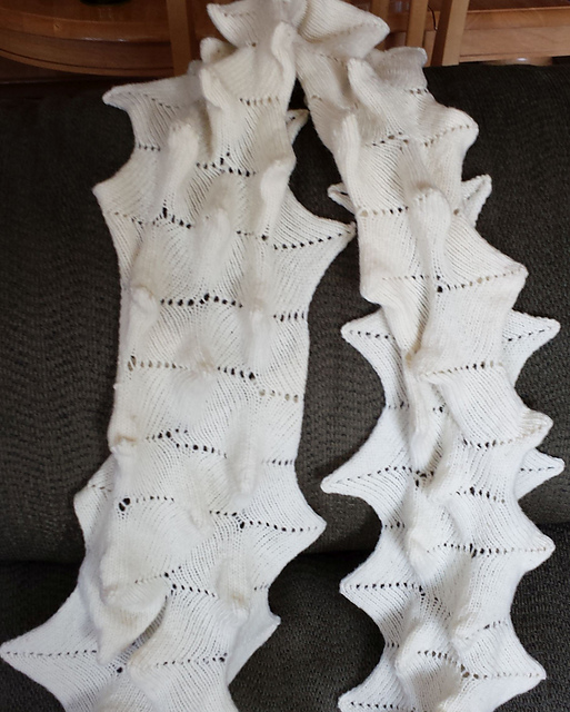 Ravelry: Spikey scarf pattern by Knit-1