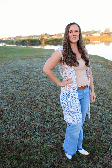 Ravelry: Summer Stroll Vest pattern by Michelle Ferguson