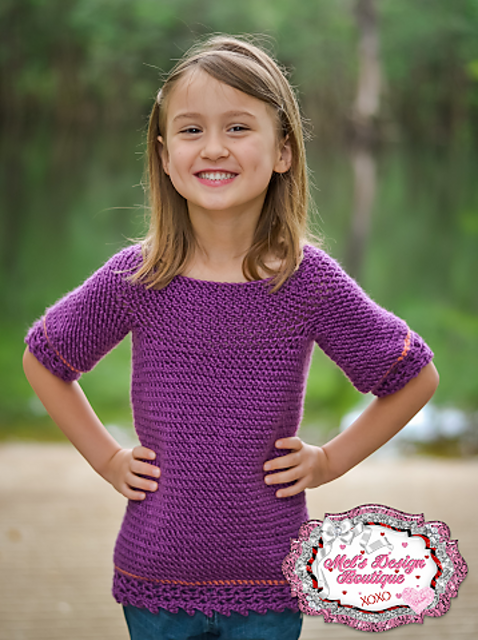 Ravelry: Children's Layla Tunic pattern by Michelle Ferguson