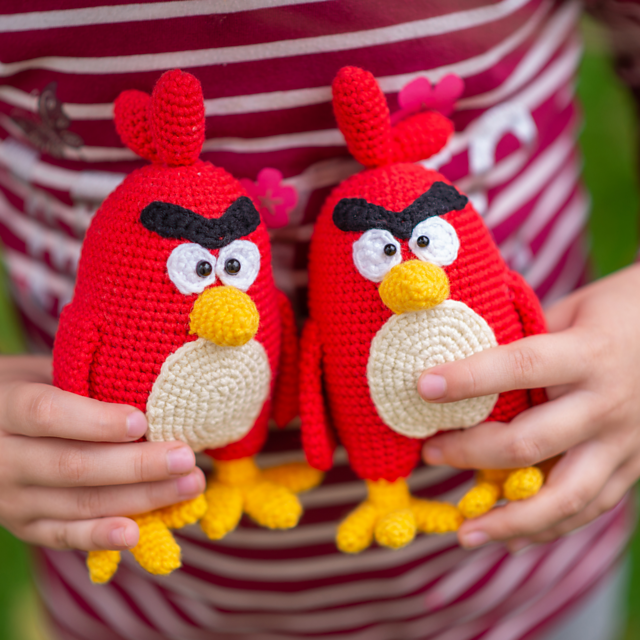 Angry Bird Amigurumi Free Pattern Anything Creative: Amigurumi Angry