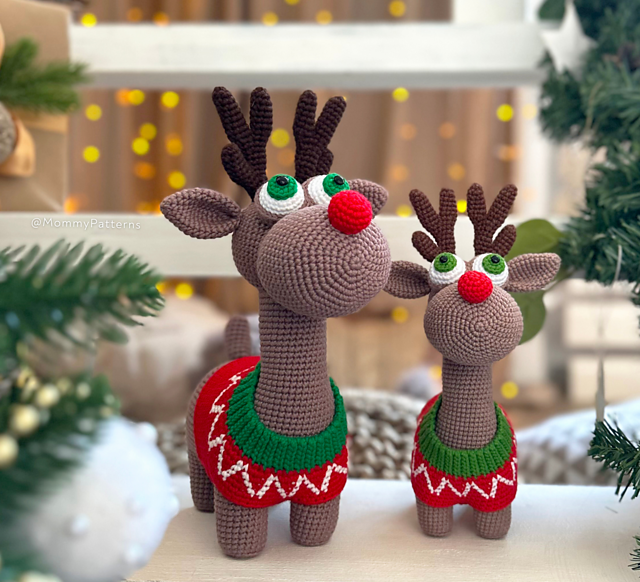 Ravelry: Reindeer Rudolph pattern by Shvetsova Olga