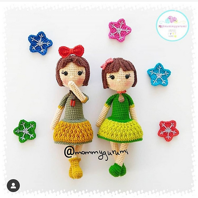 Ravelry: Mathilda Doll pattern by Mommygurumi Elif