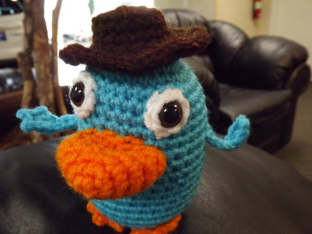 Ravelry: Perry the Platypus pattern by Emily Lucero Wood