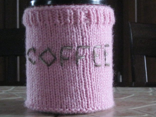 Ravelry: Coffee Can Cozy pattern by Monica Mann