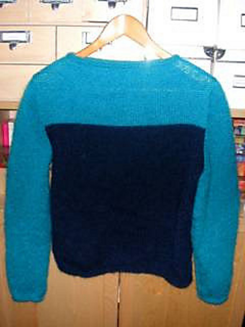 Ravelry: Two-Tone Top pattern by Sally Melville