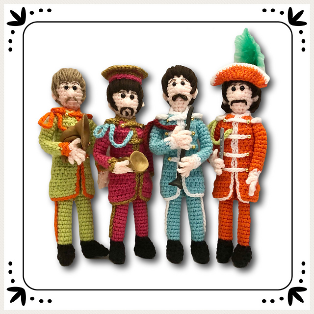 Ravelry: The Beatles pattern by Laurel Duruisseau