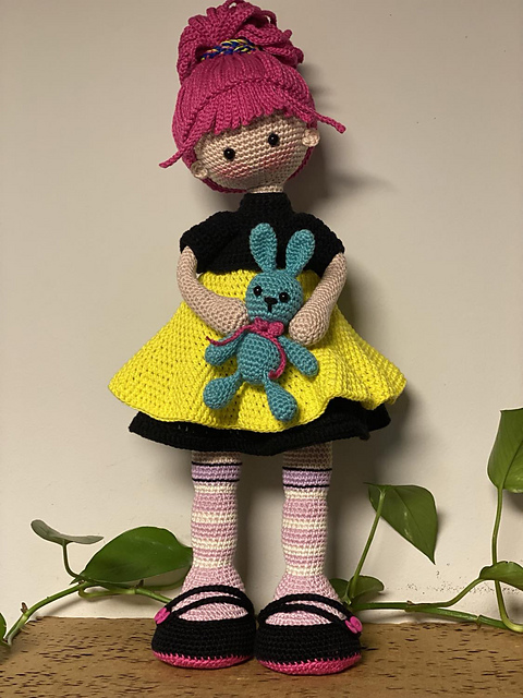 Ravelry: Doll Luna pattern by Monica Matei