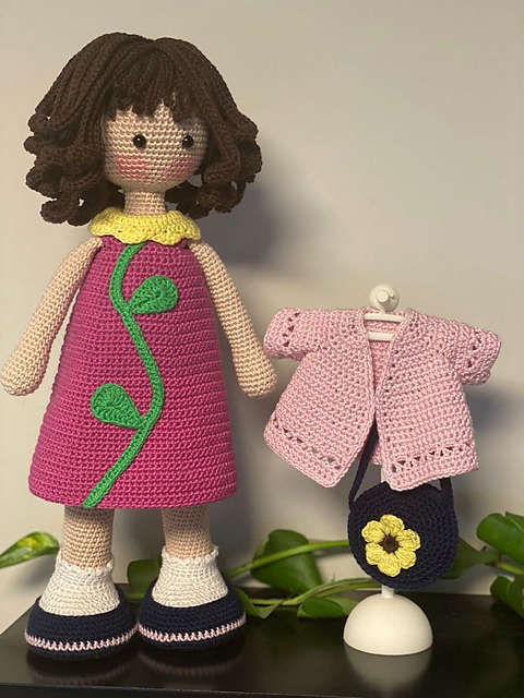 Ravelry: Doll April pattern by Monica Matei