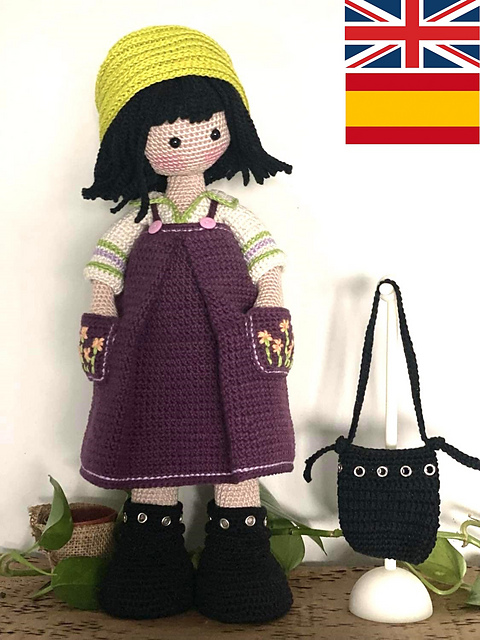 Ravelry: Doll Raven pattern by Monica Matei