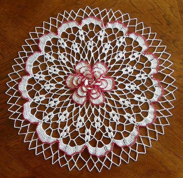 Ravelry: Christmas Rose pattern by Elizabeth Hiddleson
