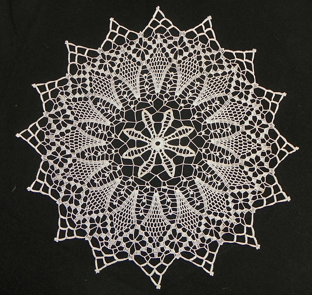 Ravelry: # 201 Landscape Doily pattern by Elizabeth Hiddleson