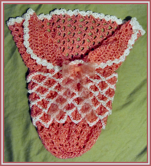 Ravelry: Sweet Princess Cocoon-ghan (Crocodile Stitch) pattern by ...
