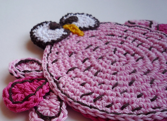 Ravelry: Crazy Bird Coaster pattern by Monika Mrozkova