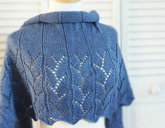 Ravelry: Blue Jean Wrap pattern by Monique Gascon