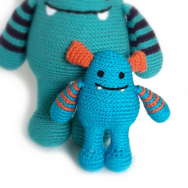 Ravelry: Mini Monster in the Toy Box pattern by Alyssa Voznak