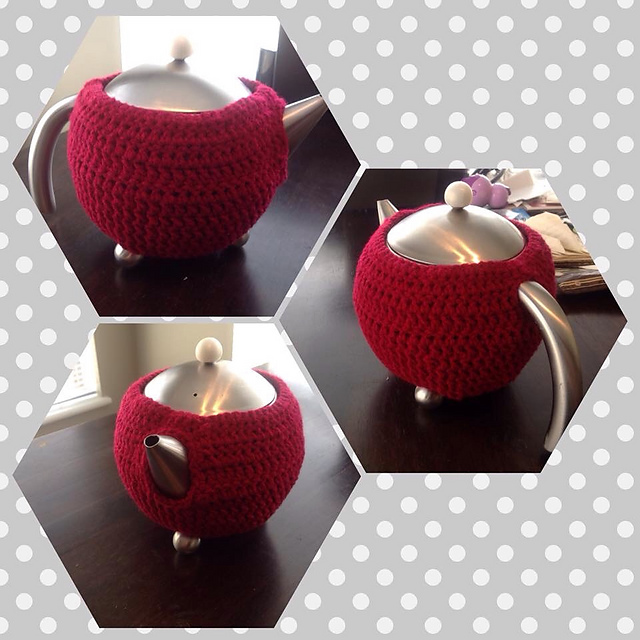 Ravelry: TeaPot Cozy for Mod Pot pattern by Barb Gifford