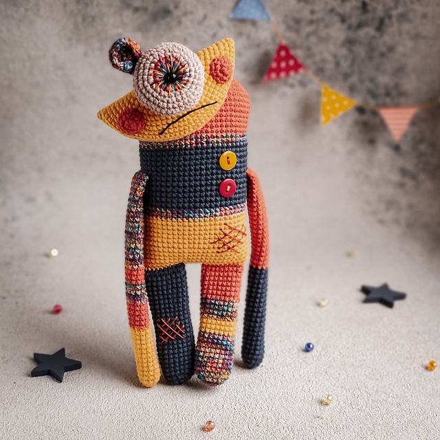 Ravelry: Mr. Lu-Lu Sad Monster pattern by Monstrodom