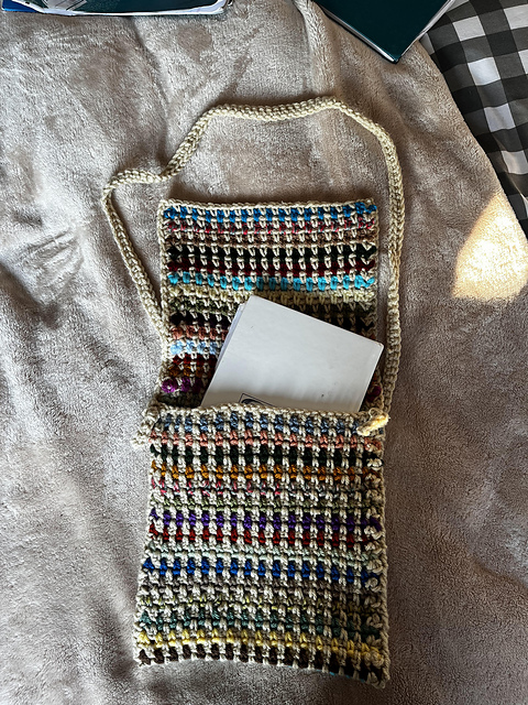 Ravelry: Stash Buster Bag pattern by James Cummins