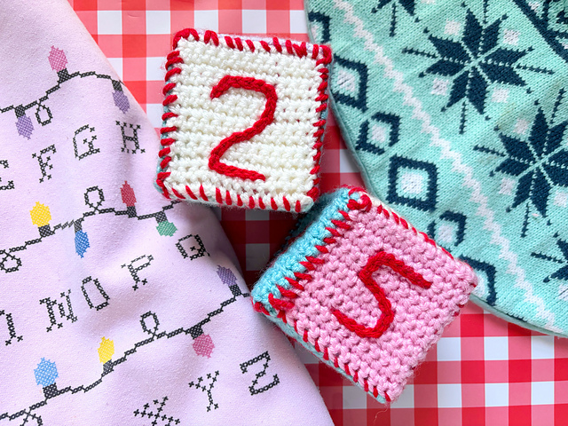Ravelry: Advent Countdown Blocks pattern by Mooeyandfriends