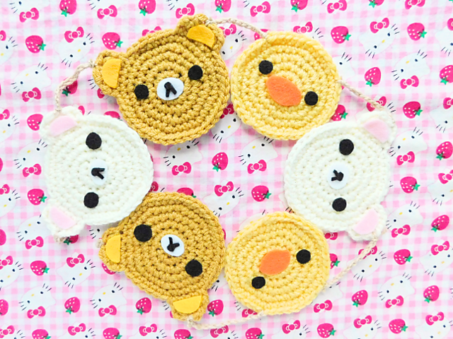 Ravelry: Rilakkuma Garland pattern by Mooeyandfriends