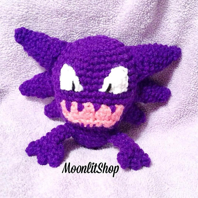 Ravelry: Pokemon Haunter pattern by MoonlitShop Patterns