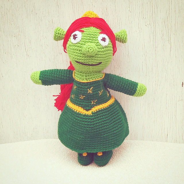 Ravelry: Princess Fiona pattern by MoonlitShop Patterns