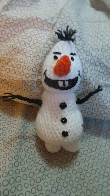 Ravelry: Olaf from frozen pattern by Caroline Davis