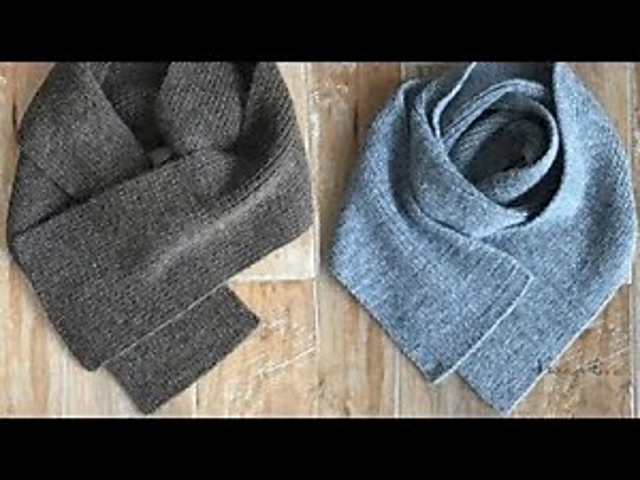 Ravelry: Easy Ribbed Scarf pattern by Irina Revo