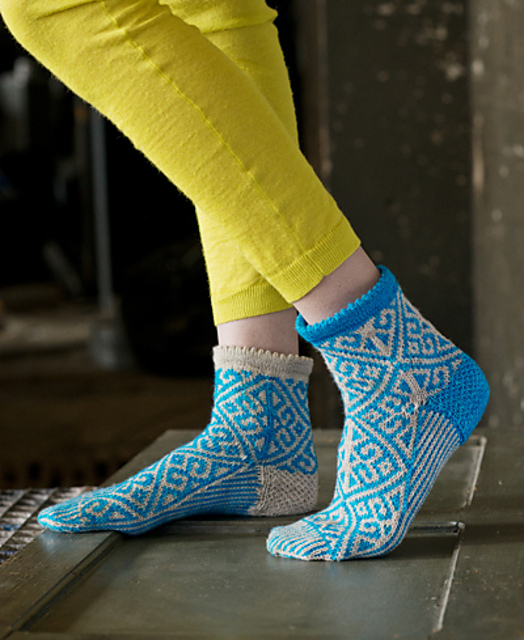 Ravelry: Nora – Turkkilaissukat pattern by Tiina Kaarela