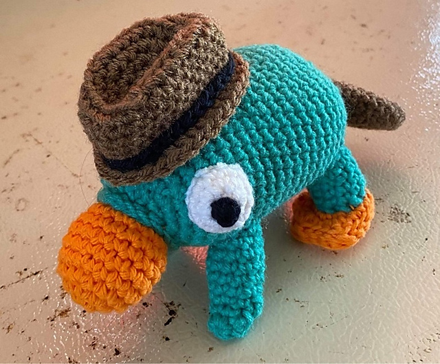 Ravelry: Perry the Platypus Amigurumi pattern by Danielle Sophath