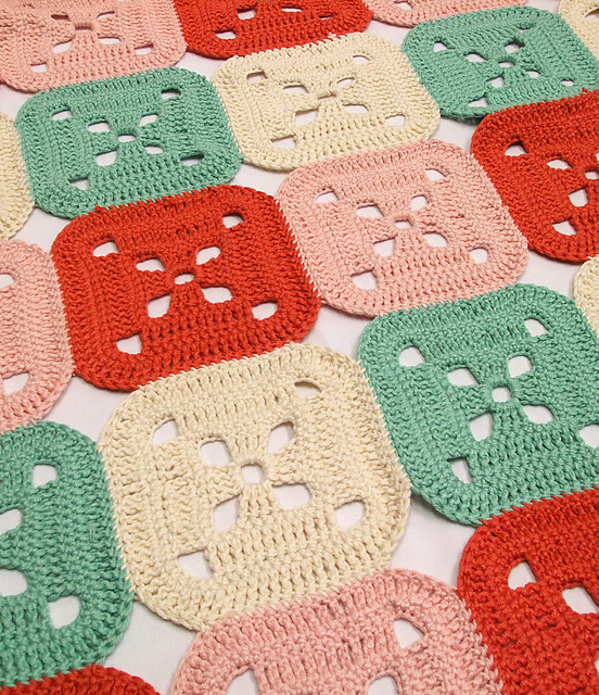 Ravelry: Geranium Patch Rug pattern by Morris & Sons