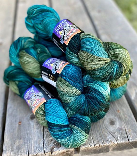 Ravelry: Mosaic Moon Dryad Organic Worsted