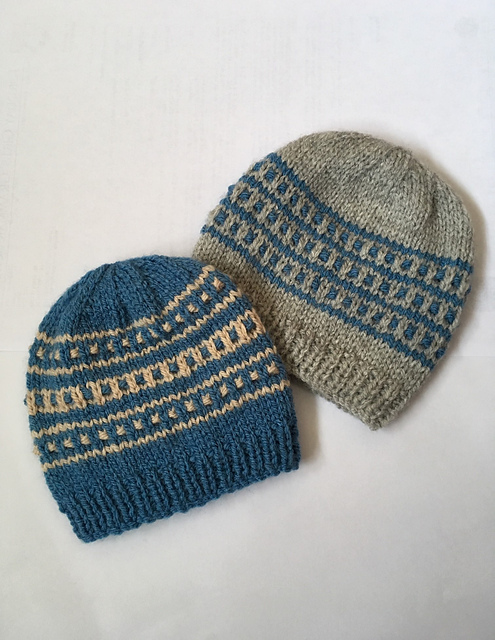 Ravelry: Slip stitch hats pattern by Sandy Chapman