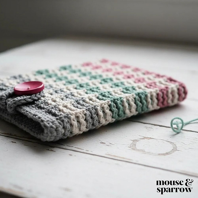 Ravelry: The Roxy Tablet Case pattern by Claudia Elliott