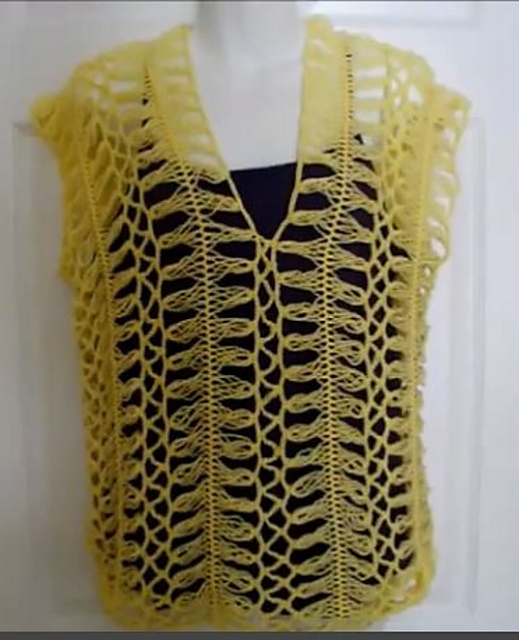 Ravelry: Hairpin Lace Summer Blouse pattern by Ruby Stedman