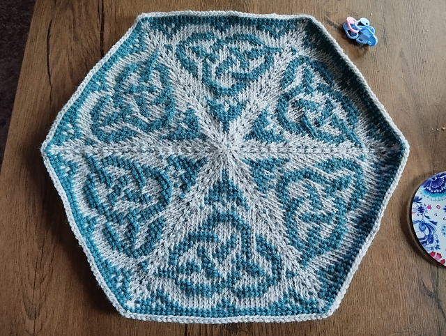Ravelry: Hexagon Celtic Knot pattern by Mrs. J. Crochet