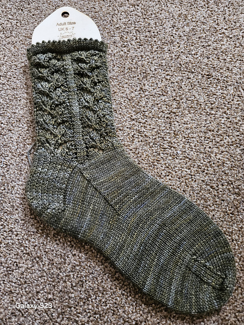 Ravelry: Turning Leaves Socks pattern by Clare Hockley