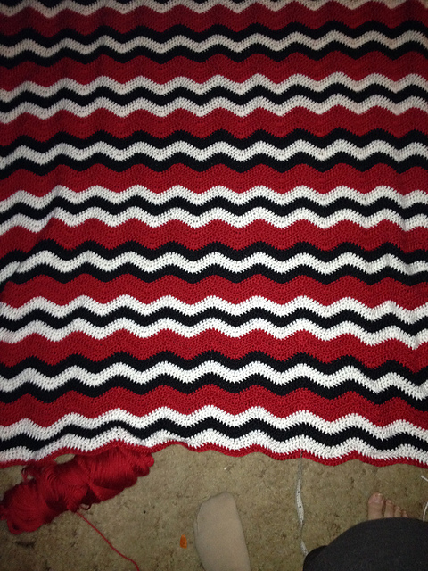 Ravelry: MrsD08's Fire Dept. Raffle Afghan