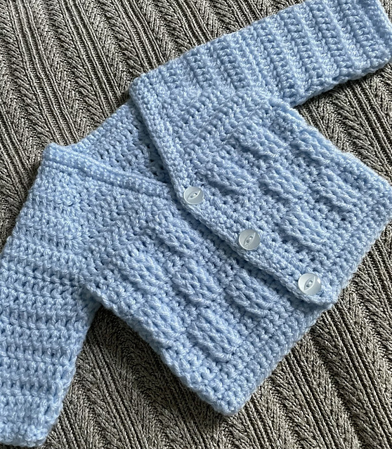 Ravelry: Billy's Cardigan (baby) pattern by Christine Higham